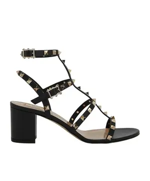 VALENTINO Rockstud 60 Leather Sandals