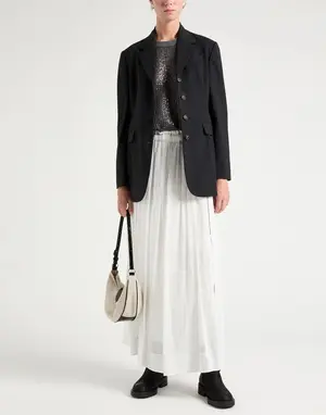Brunello Cucinelli Solid Color Minimalist Blazer