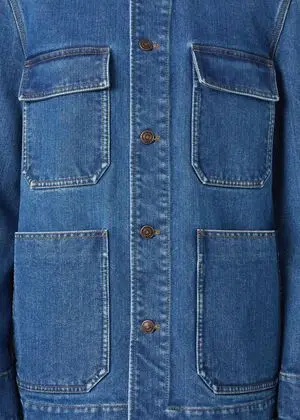Loro Piana Dean Field Denim Jacket