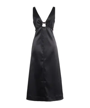 GANNI Sleeveless Dress - Black