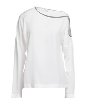 Brunello Cucinelli Embellished Crewneck Long Sleeve Top
