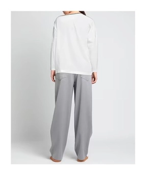 Brunello Cucinelli Embellished Crewneck Long Sleeve Top
