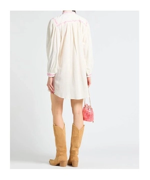 Isabel Marant Étoile Embroidered Shirt Dress