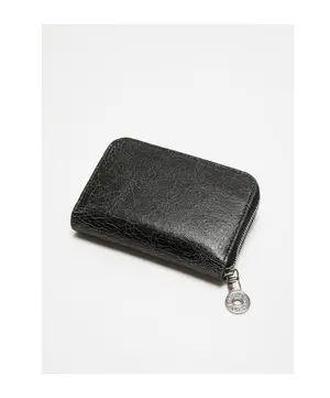 Acne Studios Logo Patch Zipped Wallet