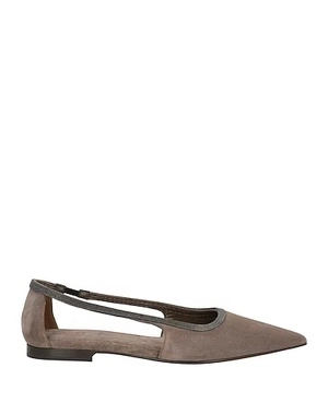Brunello Cucinelli Suede Ballet Flats - Multicolor
