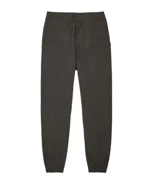 Saint Laurent Logo-embroidered Cotton Sweatpants - Black