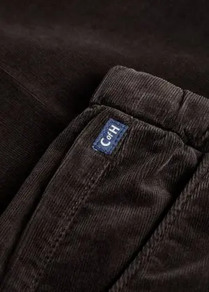 Citizens Of Humanity Aurora Straight-leg Corduroy Trousers - Black