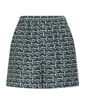 Burberry Printed High Waisted Shorts