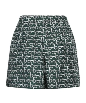 Burberry Printed High Waisted Shorts