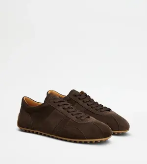 TOD'S Lace-up Suede Sneakers