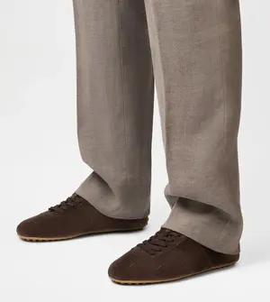 TOD'S Lace-up Suede Sneakers