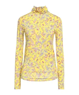 Isabel Marant Étoile Floral Print Turtleneck Long Sleeve T-shirt
