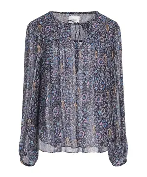 Isabel Marant Étoile Floral Print Cover-up - Gray