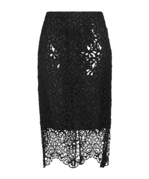 Burberry Lace Midi Skirt