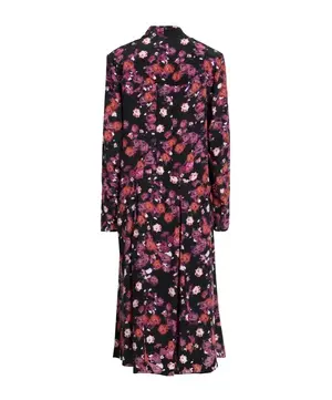 Isabel Marant Étoile Floral Print V-neck Long Sleeve Dress