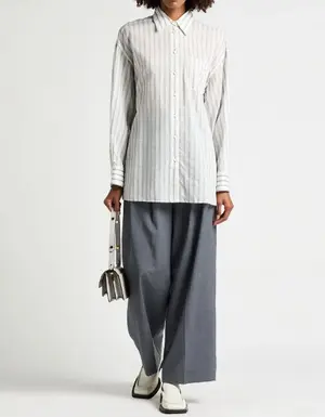 Brunello Cucinelli Striped Jacquard Shirt