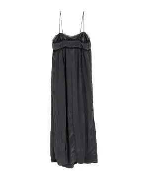 GANNI Sweetheart Neckline Sleeveless Dress