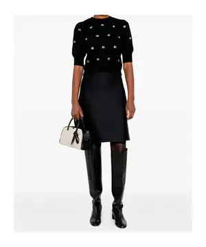 TWINSET Embellished Knitted Sweater