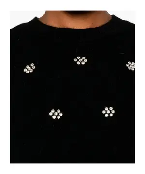 TWINSET Embellished Knitted Sweater