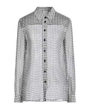 Burberry Silk Houndstooth Shirt
