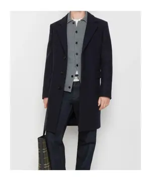 Burberry Wool Tailored Coat