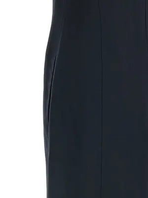 Brunello Cucinelli Monili Embellished Short Sleeve Dress