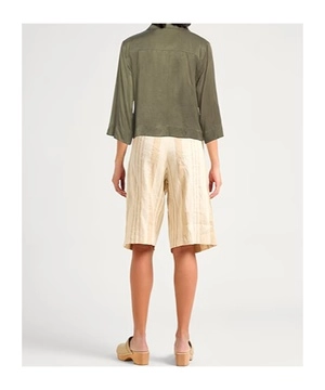 GANNI Solid Colour Shirts Blouses