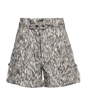 Isabel Marant Étoile Camouflage Pattern Shorts