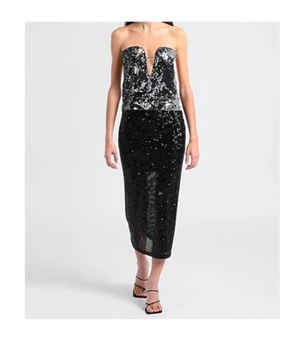 Isabel Marant Étoile Sequined Plunge Neck Sleeveless Top