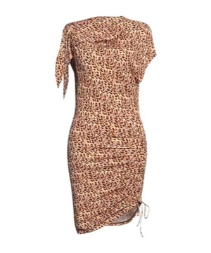 Isabel Marant Étoile Leopard Print Bodycon Dress - Brown