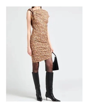 Isabel Marant Étoile Leopard Print Bodycon Dress
