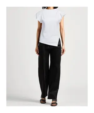 Isabel Marant Étoile Boat Neck Short-sleeved T-shirt