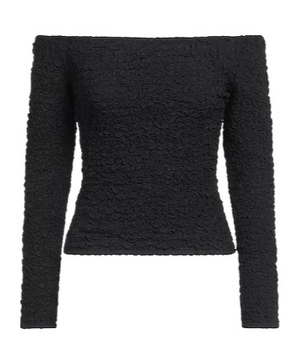 GANNI Off-the-shoulder Long Sleeve Top