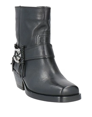 Isabel Marant Étoile Leather Cowboy Ankle Boots