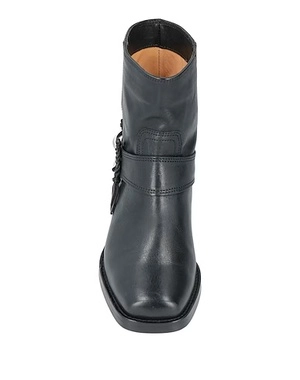 Isabel Marant Étoile Leather Cowboy Ankle Boots
