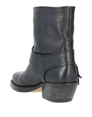 Isabel Marant Étoile Leather Cowboy Ankle Boots