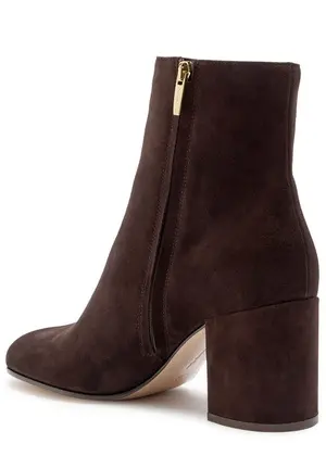 GIANVITO ROSSI Joelle 80 Suede Ankle Boots