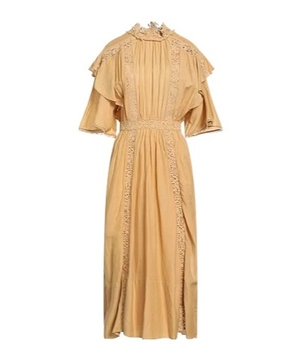 Isabel Marant Étoile Flared Lace Midi Dress - Nude