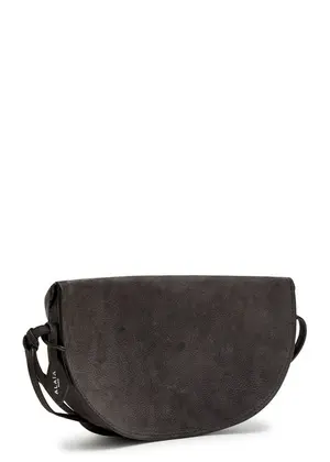 Alaïa East West Grained Nubuck Cross-body Bag