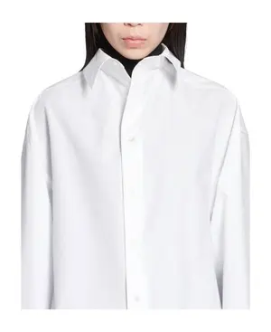 Balenciaga Large Fit Shirt With Kick Collar