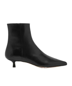 AEYDĒ Sofie Leather Ankle Boots