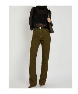 Saint Laurent Clyde Bootcut Corduroy Trousers