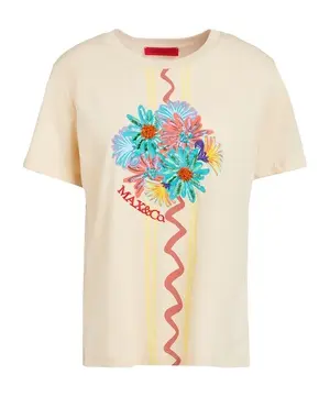 MAXCO. Logo Short Sleeve T-shirt - Nude