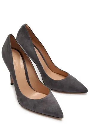 GIANVITO ROSSI 105 Suede Pumps