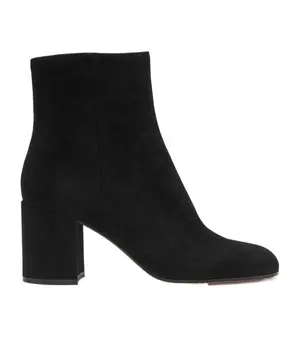 GIANVITO ROSSI Joelle 80 Suede Ankle Boots