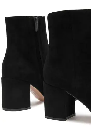 GIANVITO ROSSI Joelle 80 Suede Ankle Boots