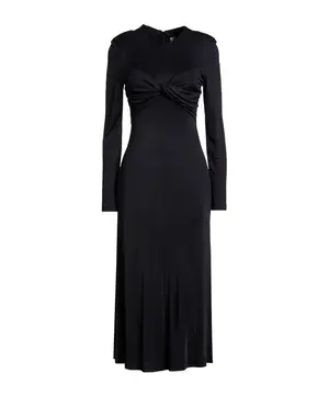 Farm Rio Long-sleeved Dress - Black
