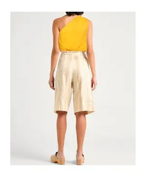 Farm Rio One-shoulder Pleated Top