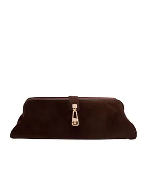 Gabriela Hearst Suede Clutch