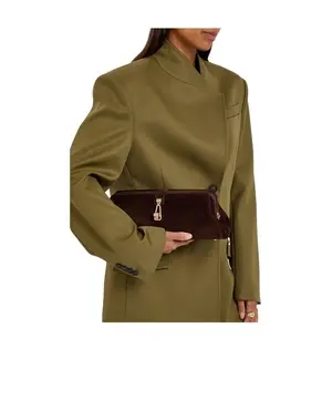 Gabriela Hearst Suede Clutch